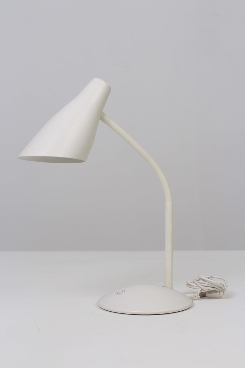 White Table/Desk Study Lamp with Moveable Arm 6" x 12" – GS Productions